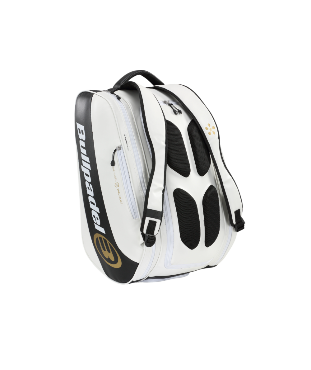 RACKET BAG BULLPADEL BPP25001 VERTEX PREMIER WHITE