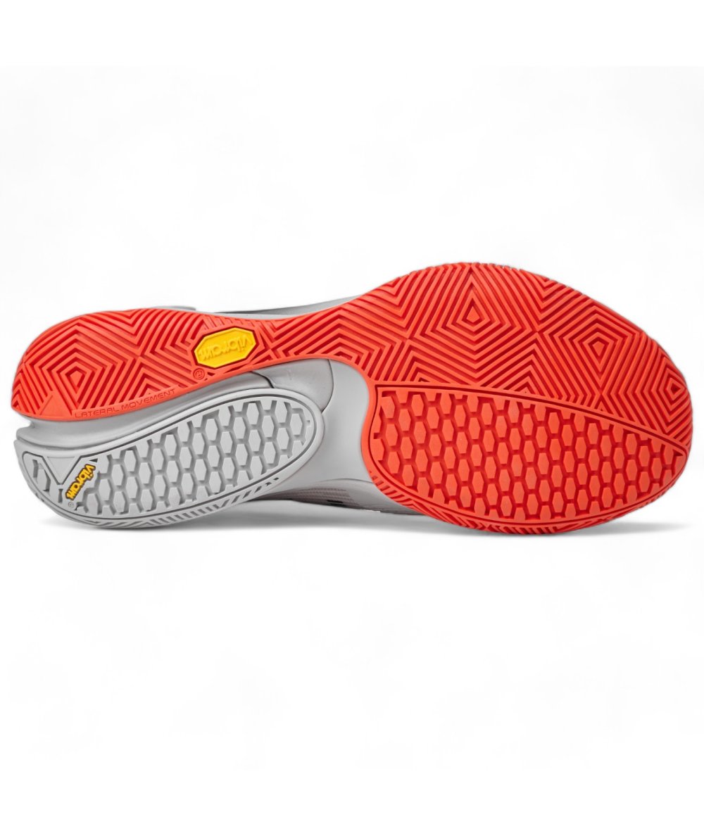 ZAPATILLA BULLPADEL HACK VIBRAM 25V GRIS CLARO
