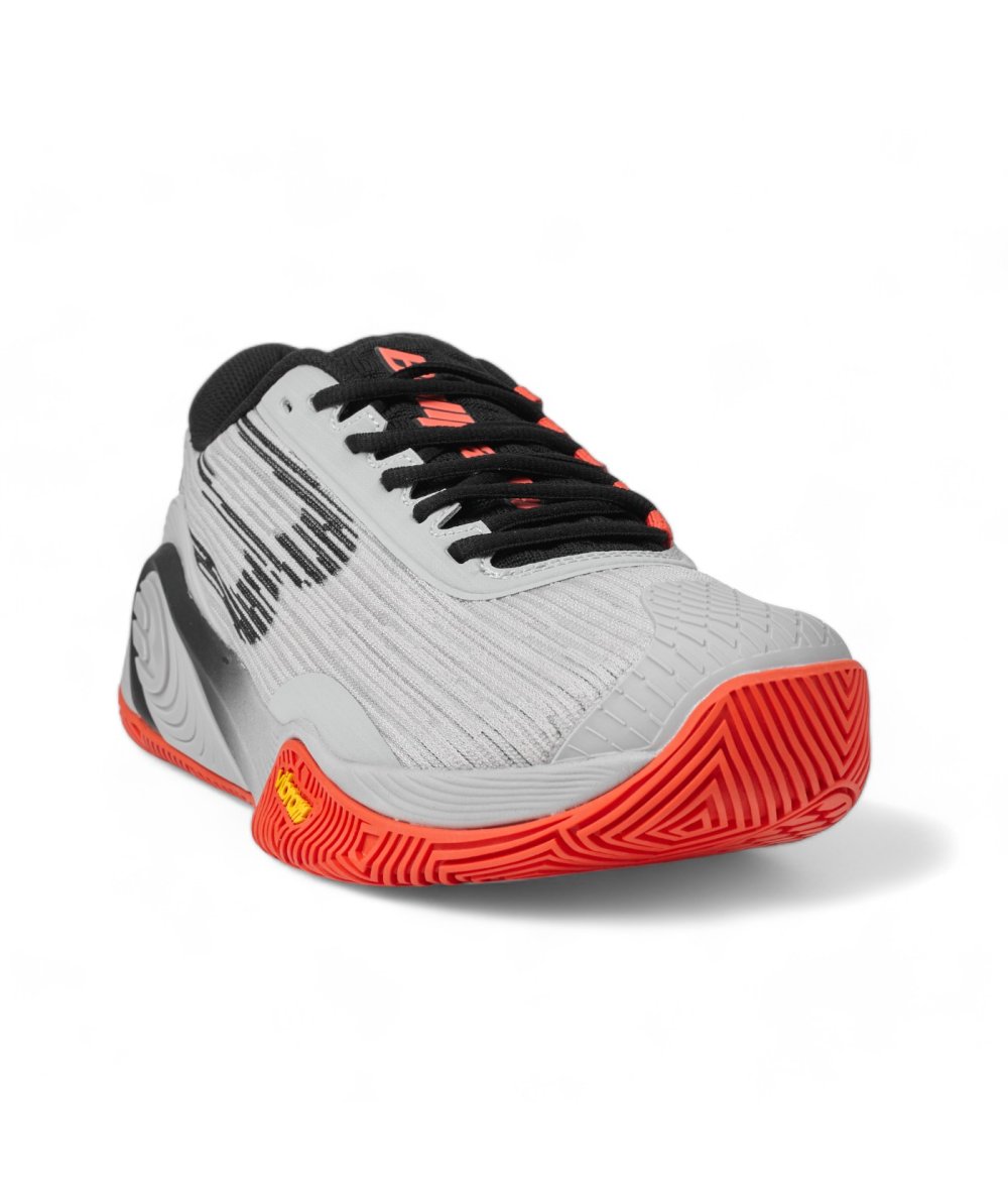 ZAPATILLA BULLPADEL HACK VIBRAM 25V GRIS CLARO