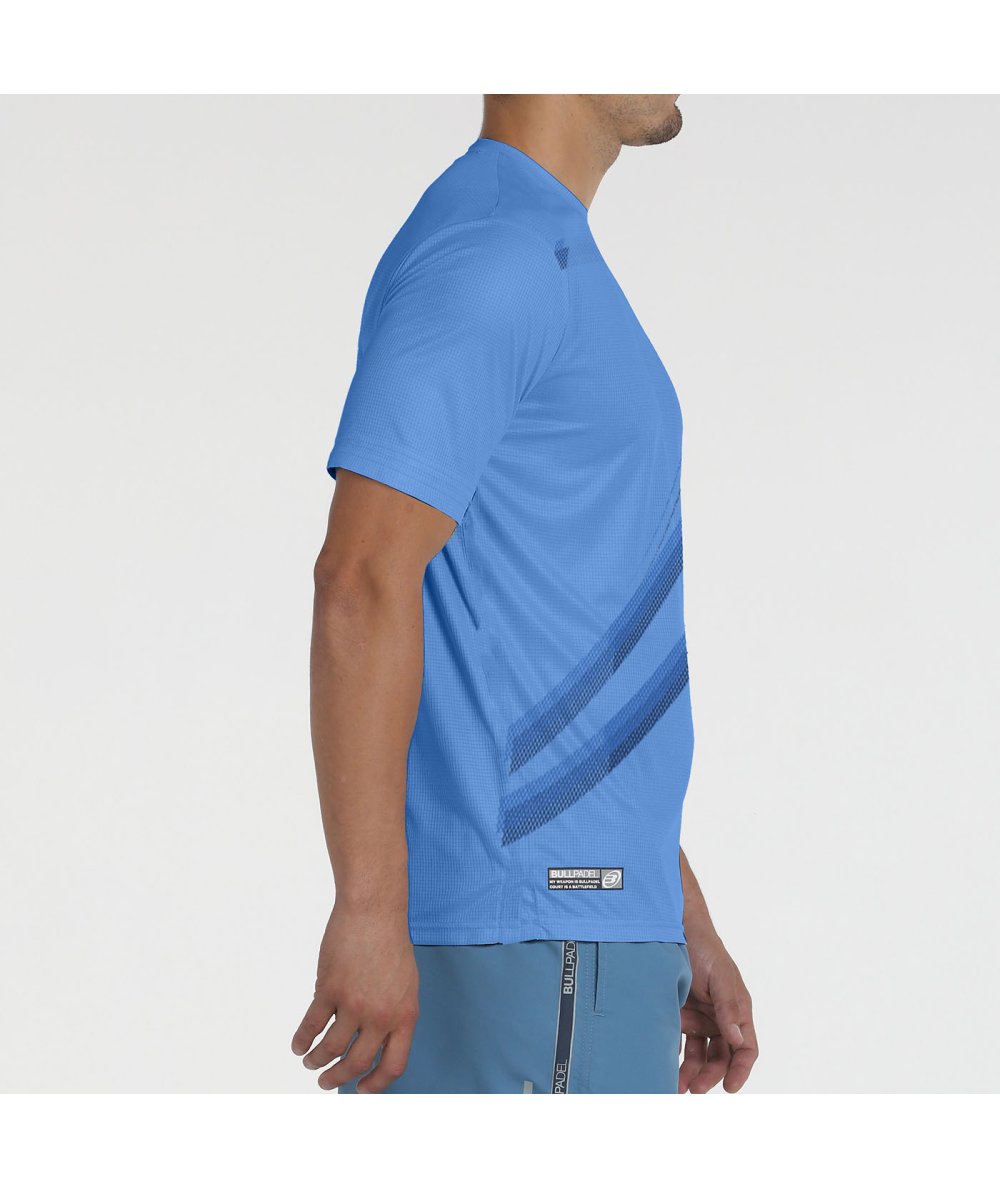 CAMISETA BULLPADEL BEQUE AZUL ATOMICO