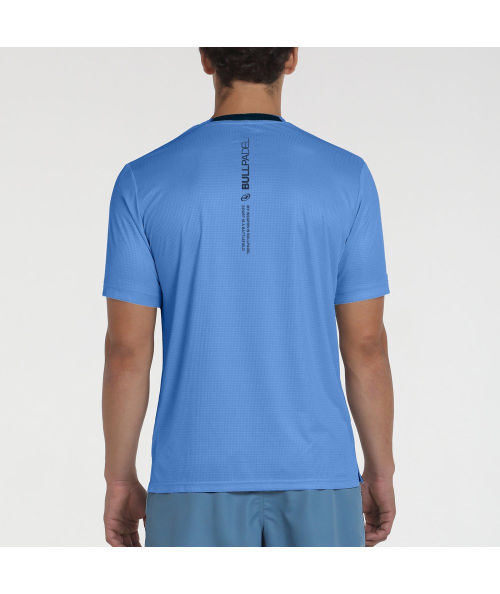CAMISETA BULLPADEL BEQUE AZUL ATOMICO