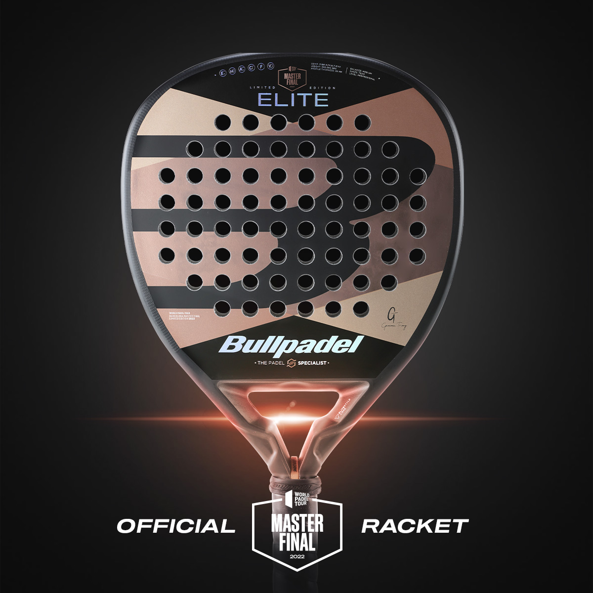 Bullpadel presents the official Master Final 2022 rackets: the HACK 03 ...