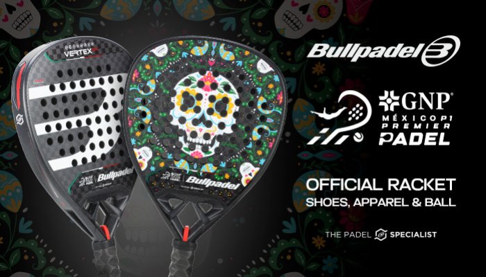 The VERTEX 04 will be the exclusive edition racket in the GNP Mexico P1